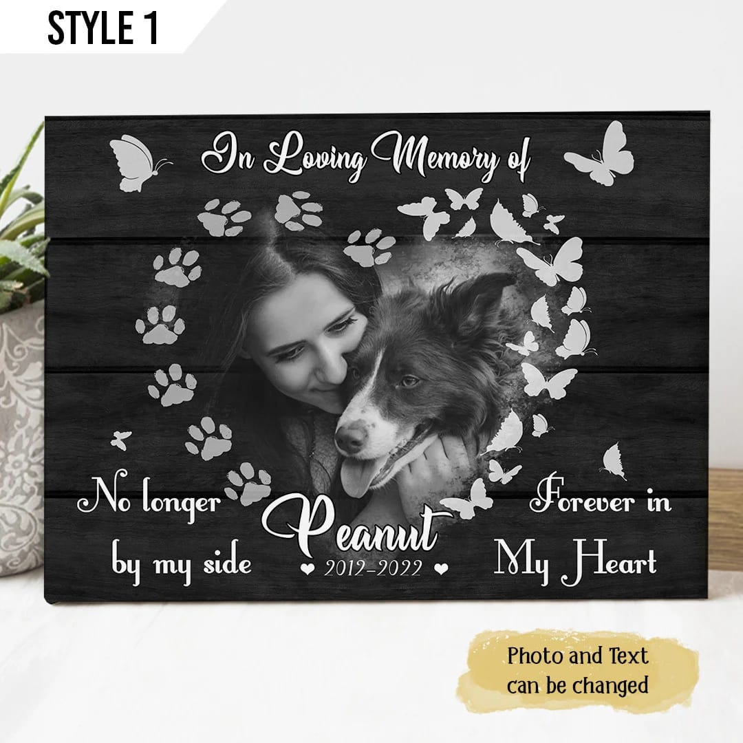 In Loving Memory Of Dog No Longer By My Side Forever In My H | Inspire ...