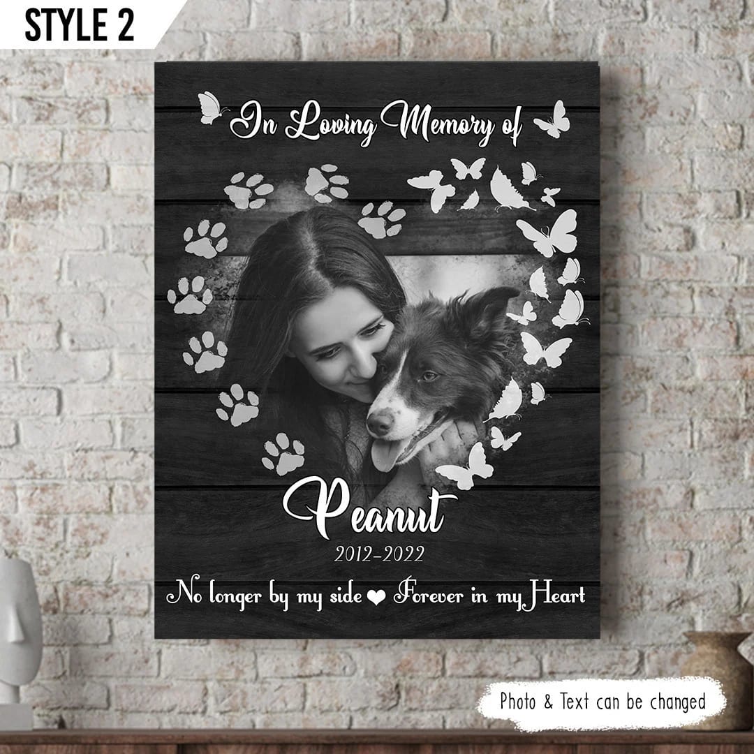 In Loving Memory Of Dog No Longer By My Side Forever In My H | Inspire ...