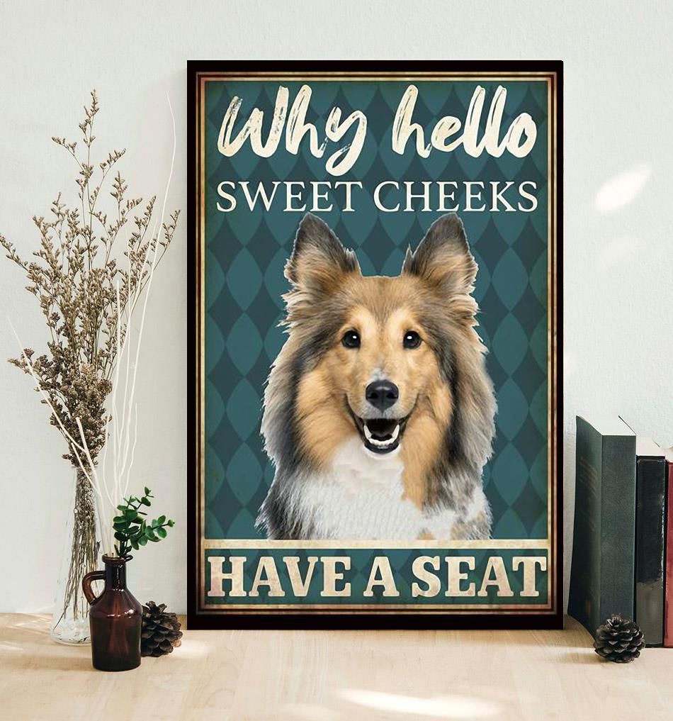 Shetland Sheepdog Poster & Matte Canvas, Poster To Print, Gi - Inspire ...