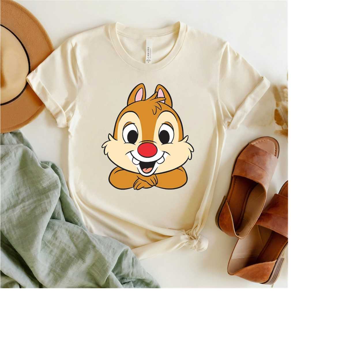 Disney Chip N Dale Cute Dale Portrait Big Face Shirt, Couple | Inspire ...