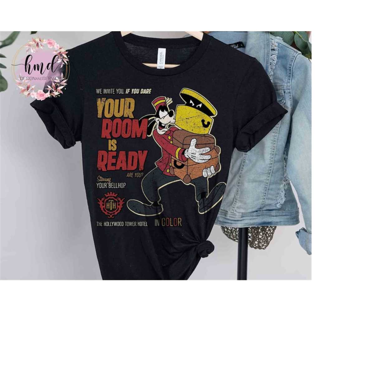 Funny Goofy Hollywood Tower Hotel Your Room Is Ready Retro S | Inspire ...