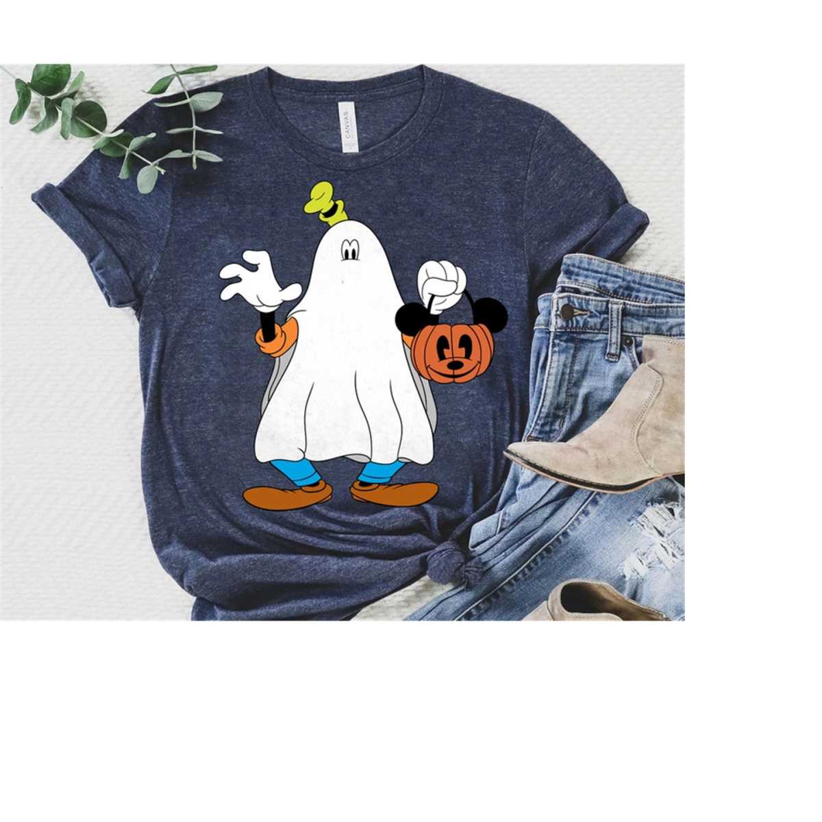 Disney Goofy Classic Halloween Boo, Goofy Boo Ghost Pumpkin | Inspire ...