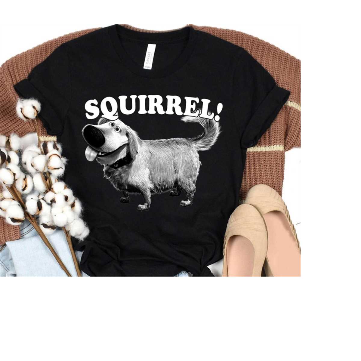Disney Pixar Up Dug Squirrel Graphic Tshirt Magic Kingdom S Inspire Uplift