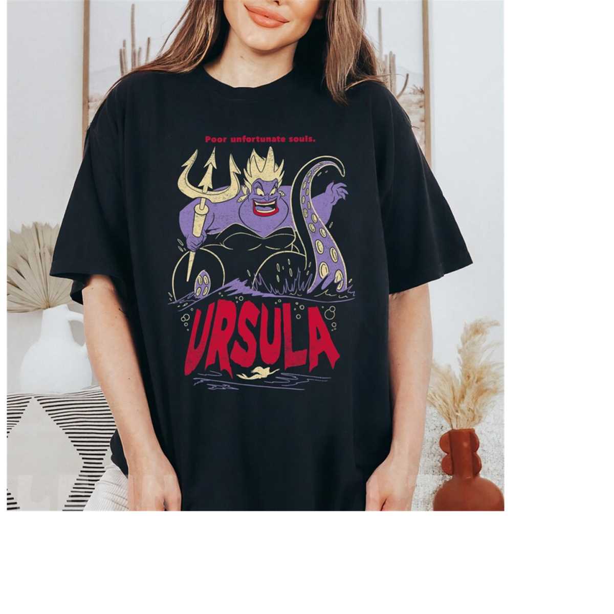 Disney The Little Mermaid Ursula Graphic TShirt, Disneyland - Inspire ...