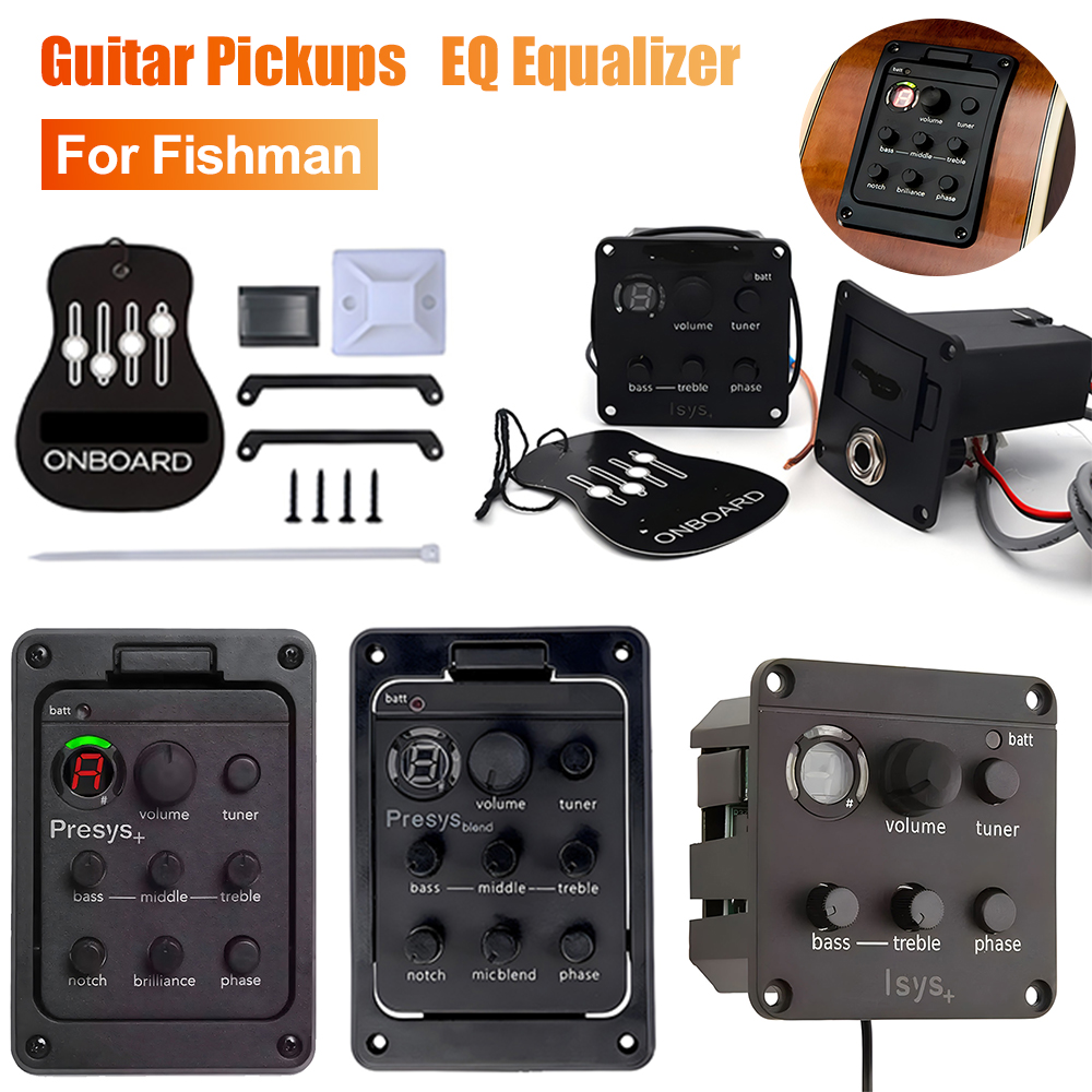 Plastic 301 Guitar Pickup w/ Tuner – Fishman Presys Preamp | Inspire Uplift