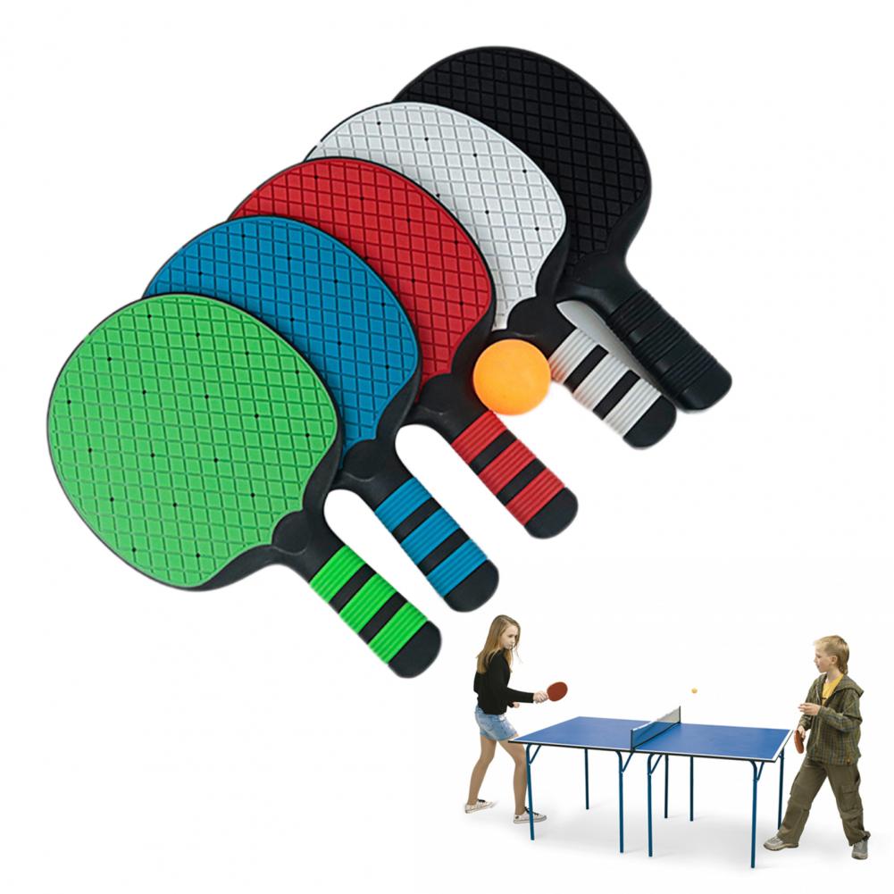 Silicone Ping Pong Paddles Set w/ Ergonomic Handle | Inspire Uplift