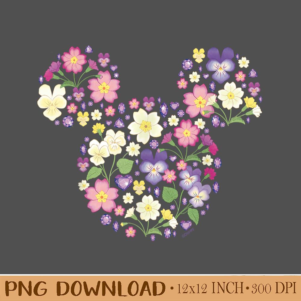 Disney Mickey Mouse February Birth Month Birthstone & Flower - Inspire ...
