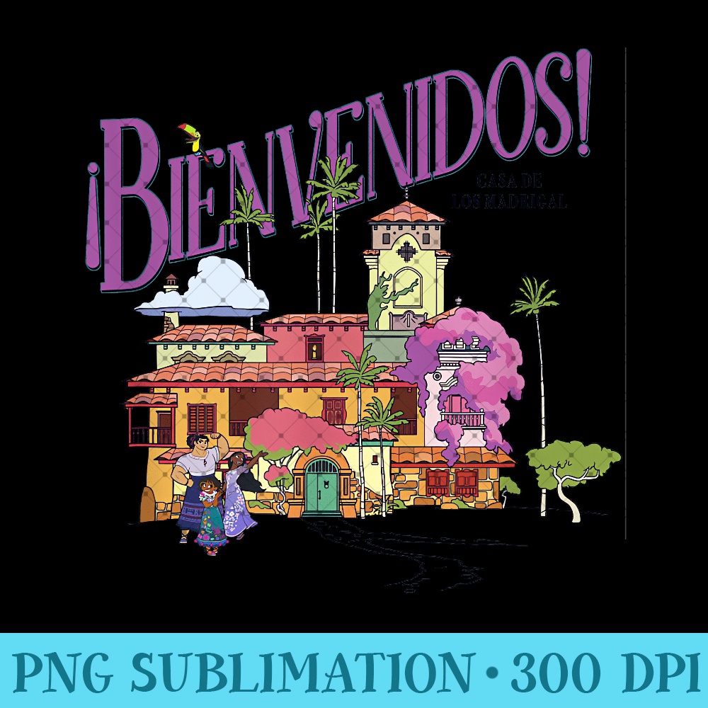 Disney Encanto Casa De Los Madrigal Poster - High Resolution - Inspire ...