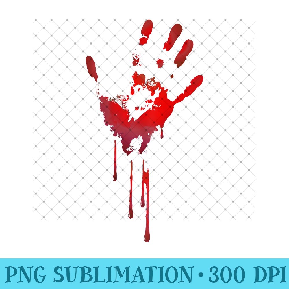 bloody hand Horror Blood creepy Halloween - PNG Templates - - Inspire ...