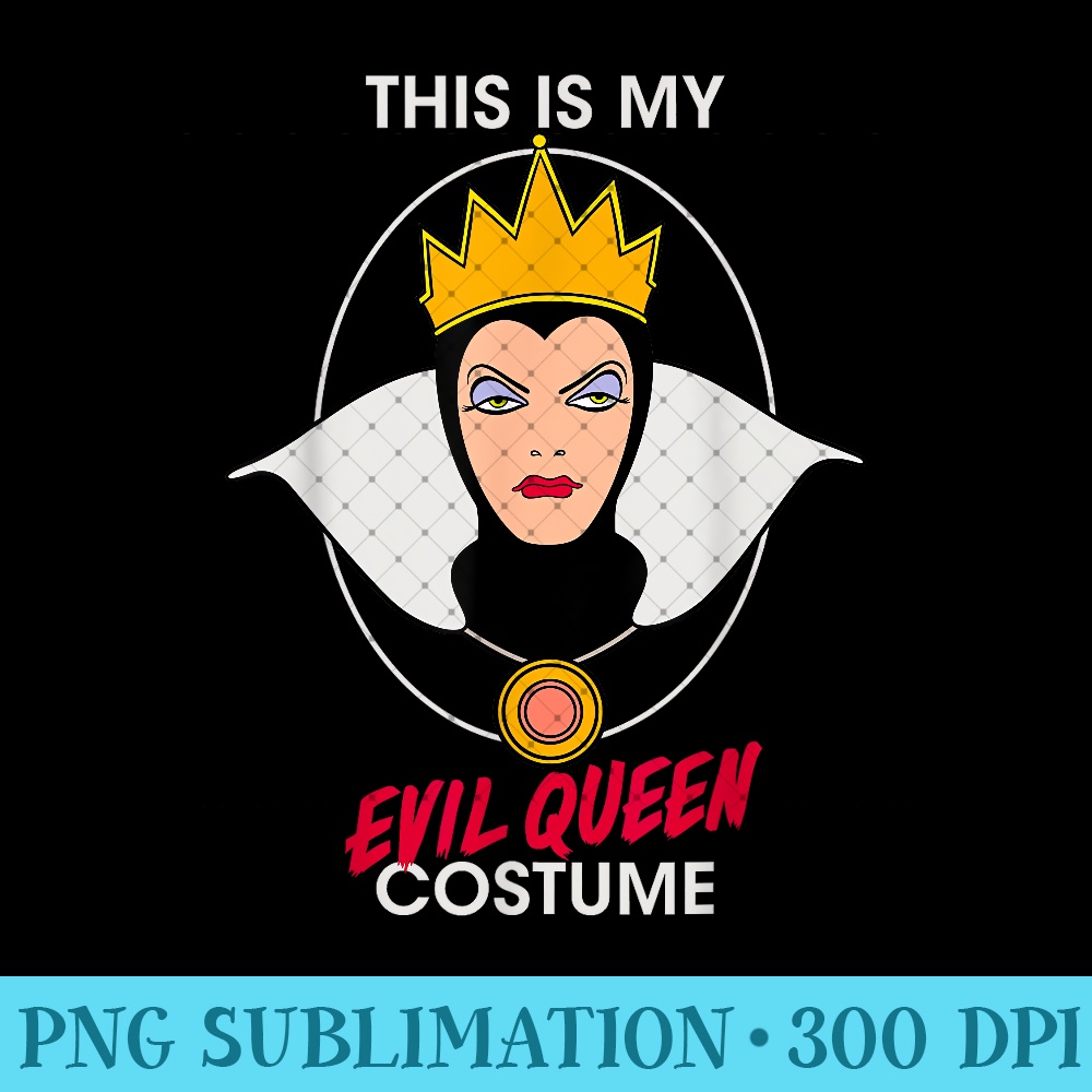 Disney Villains This is My Evil Queen Costume Halloween - Mu | Inspire ...