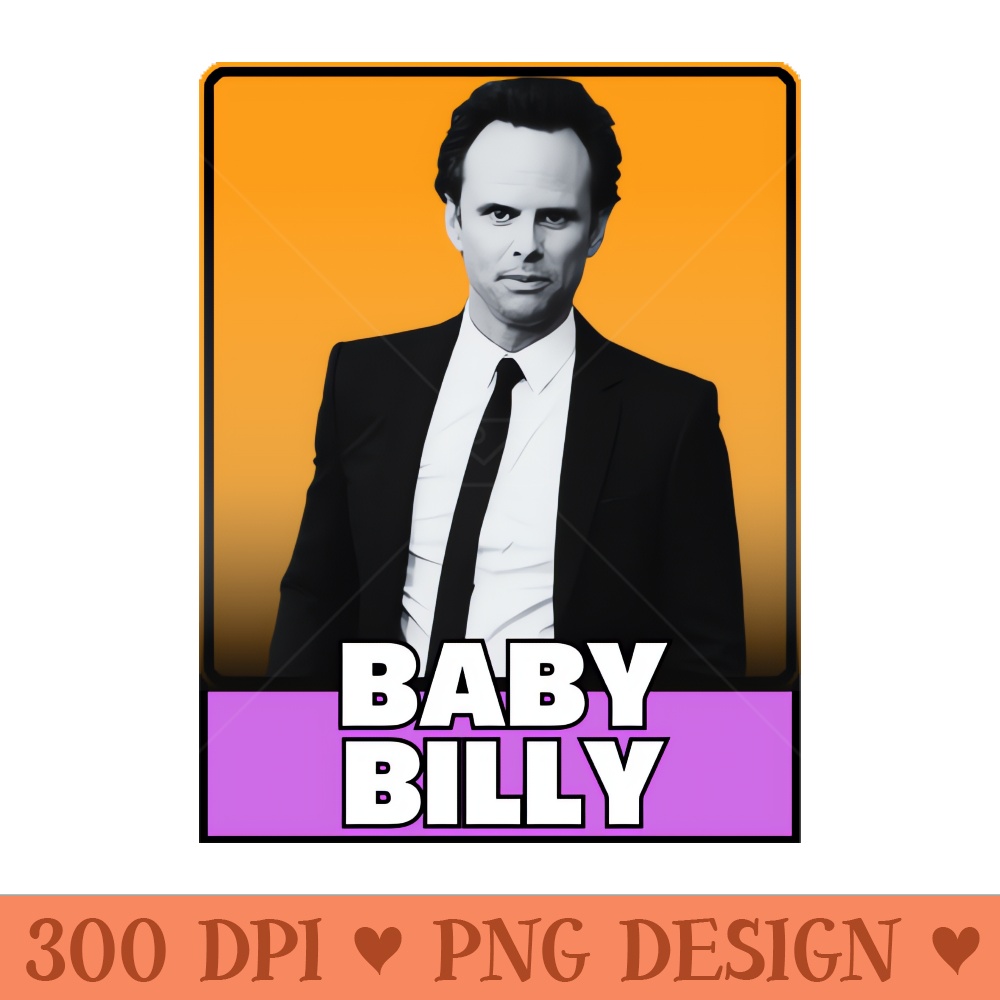 Baby billy 90s retro - High Resolution PNG Designs - Inspire Uplift