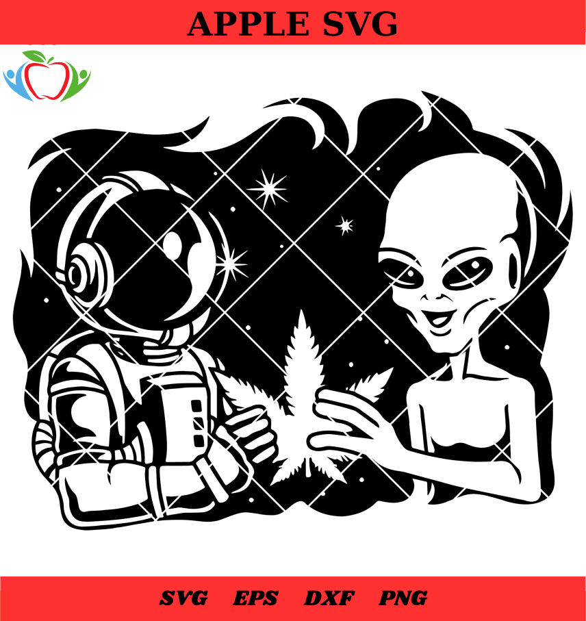 stoned alien svg - Inspire Uplift