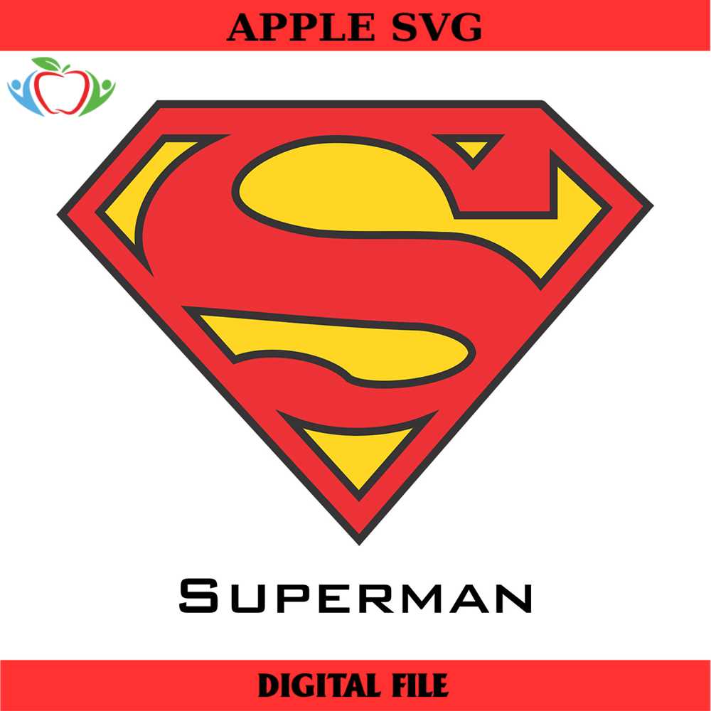 Avengers Superheroes Superman Logo SVG - Inspire Uplift