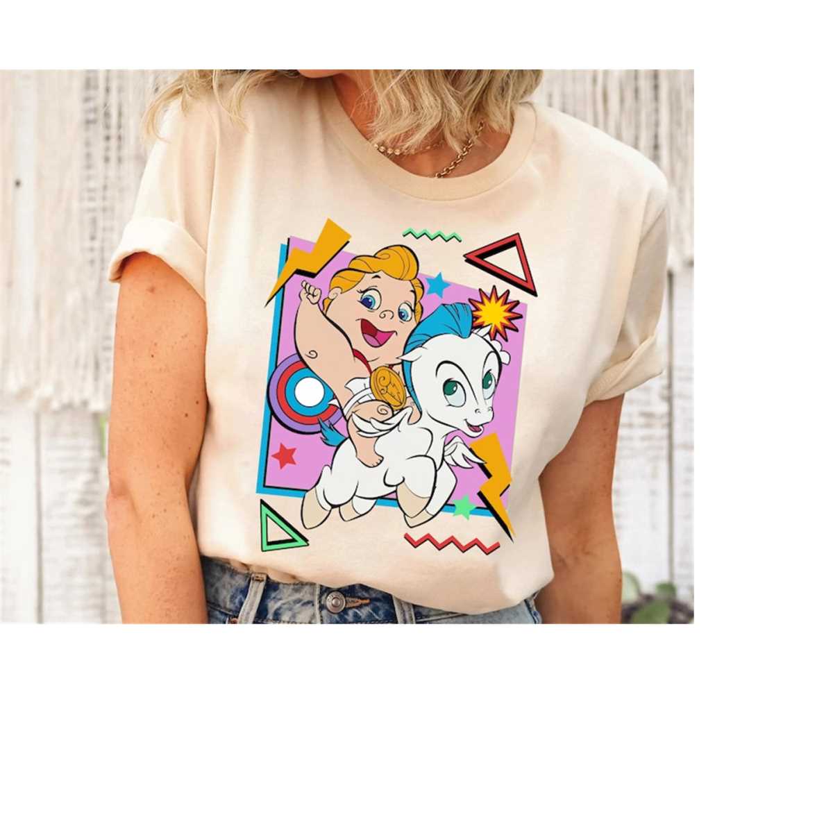 Disney Hercules Shirt, Hercules Retro 90s Baby Hercules and | Inspire ...