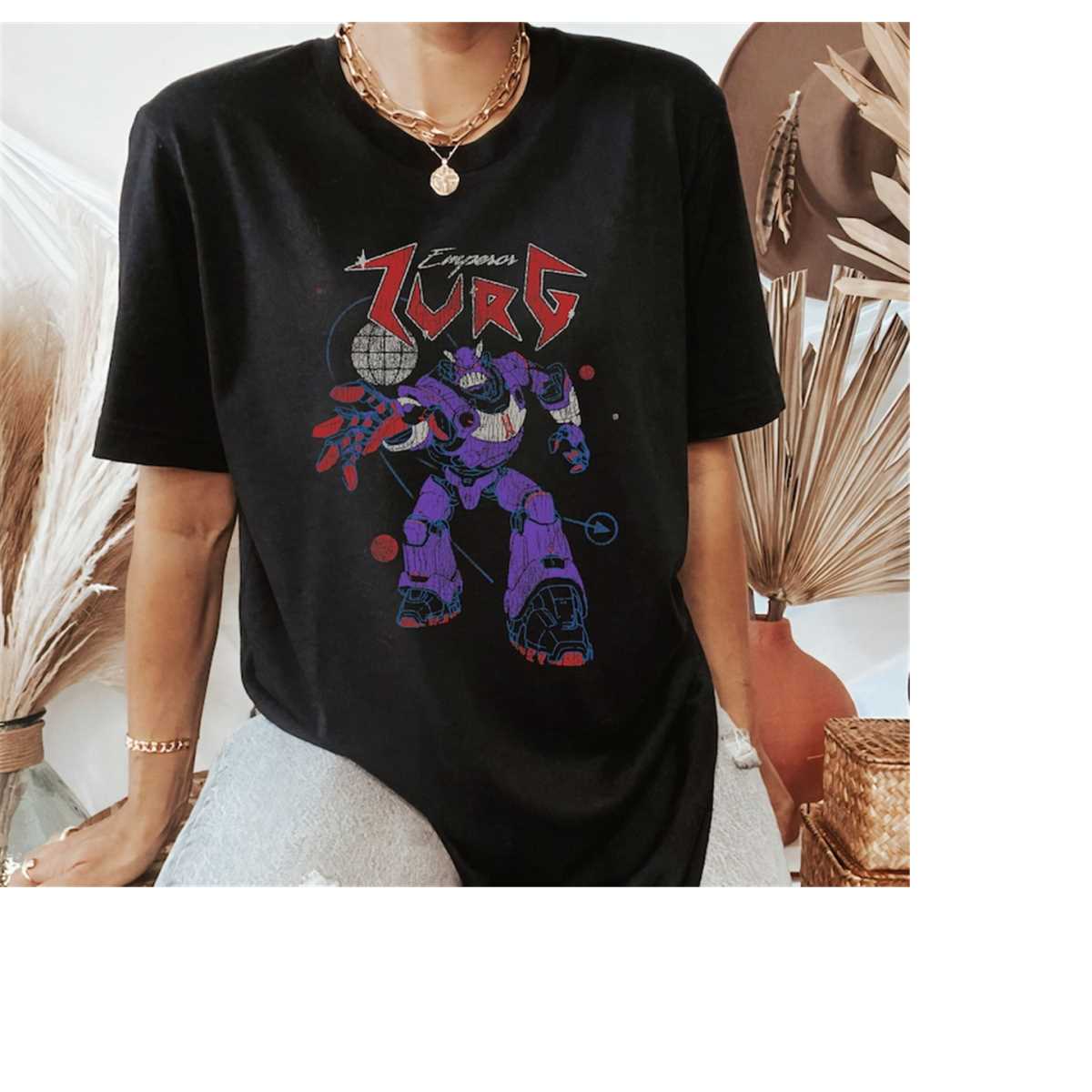 Disney Pixar Lightyear Emperor Zurg Retro Metal Poster TShir | Inspire ...