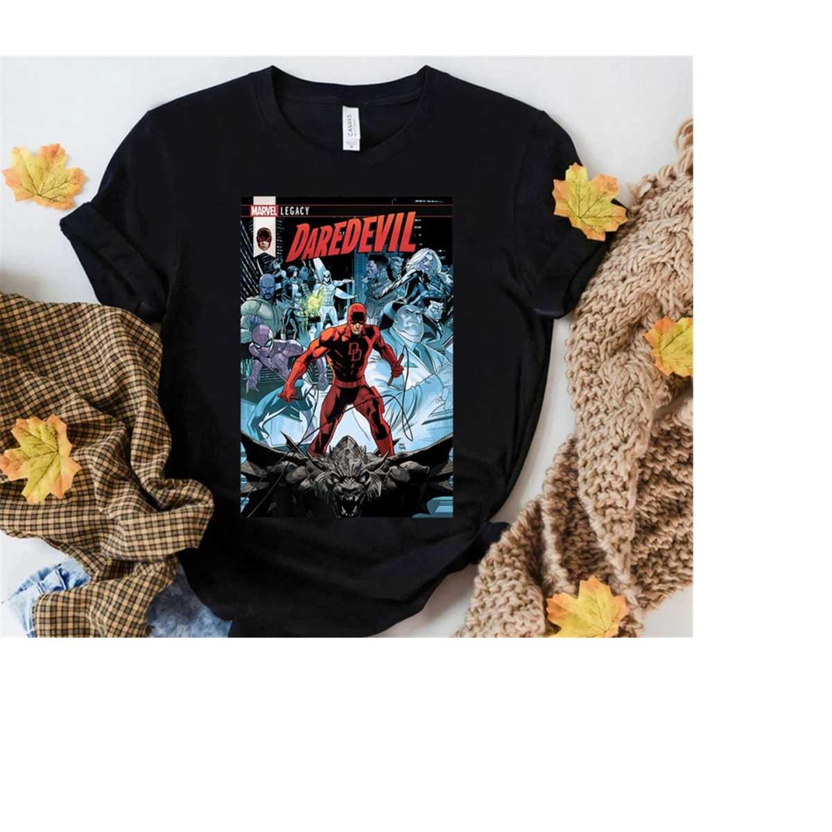 Marvel Daredevil Legacy Comic Cover Shirt, Marvel Fan Gifts, | Inspire ...