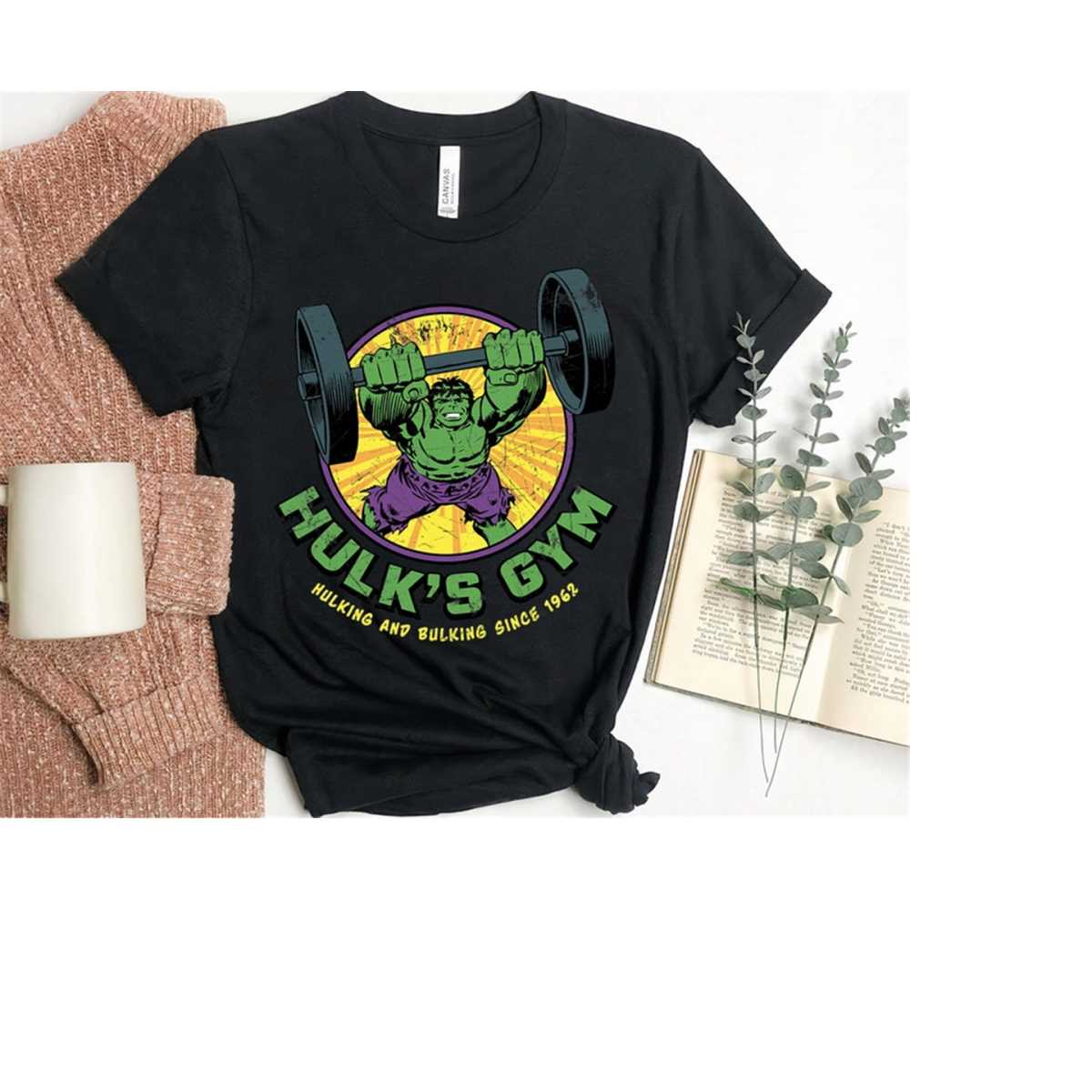 Marvel Incredible Hulk, Hulks Gym TShirt, The Hulk 1960s Shi | Inspire ...