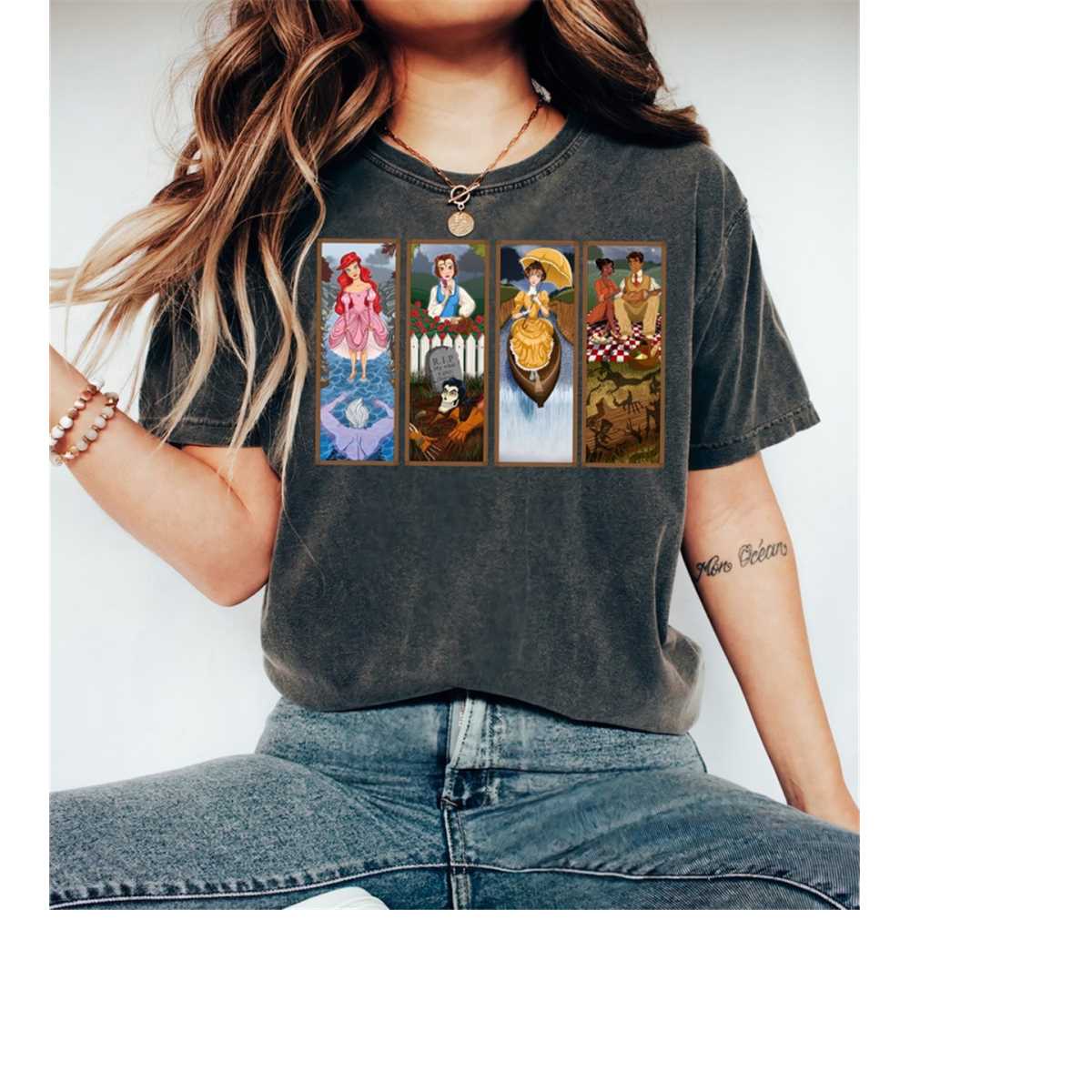 The Haunted Mansion Disney Princesses Shirt, Princess Stretc | Inspire ...