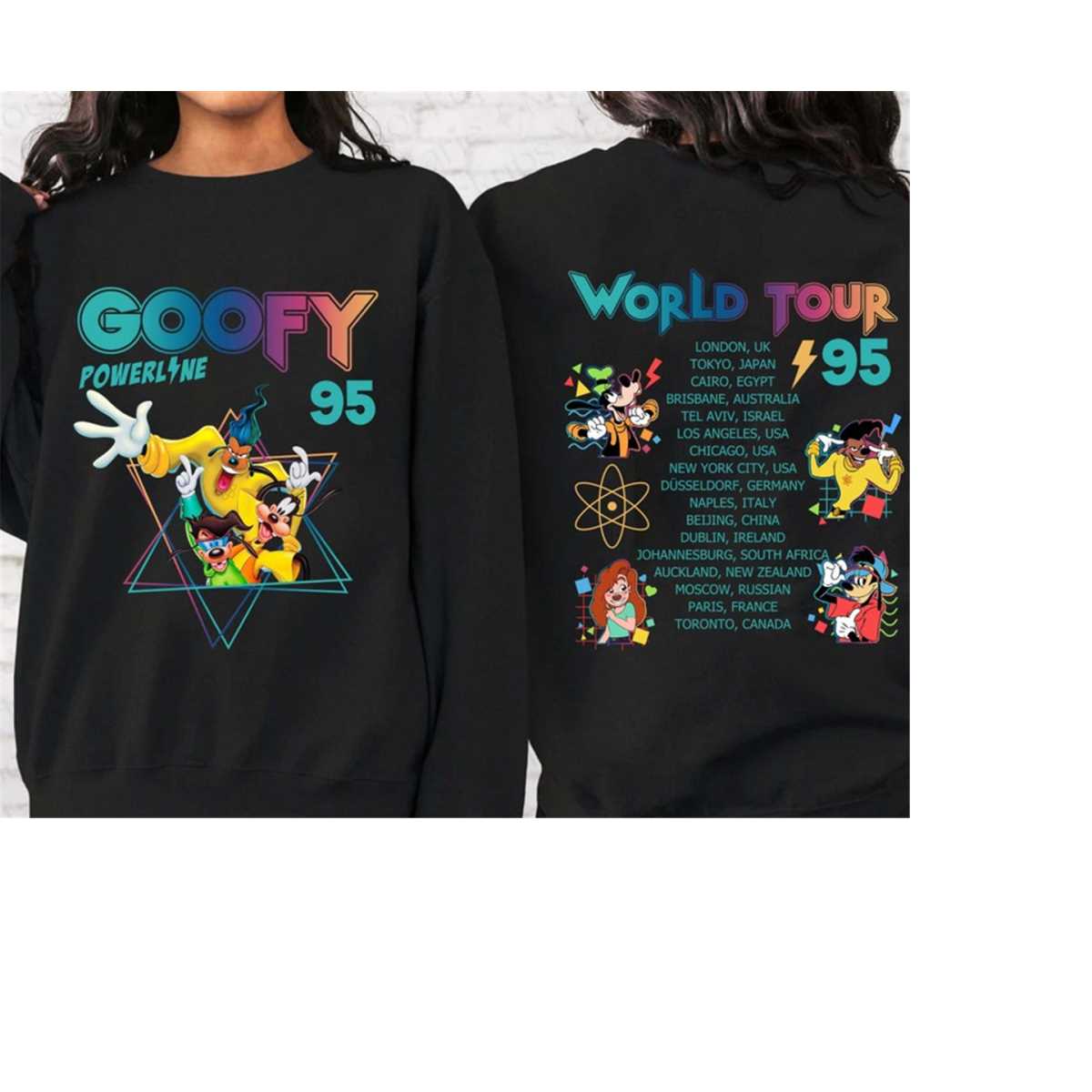 Vintage Disney Powerline Shirt, Disney 90s A Goofy Movie Pow | Inspire ...