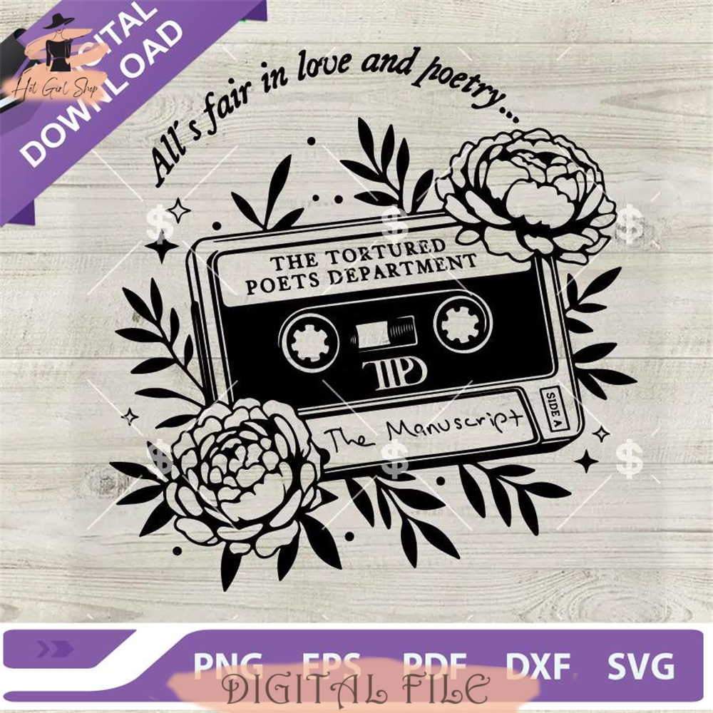 Alls Fair In Love And Poetry Taylor Swift SVG, Taylor Swift | Inspire ...