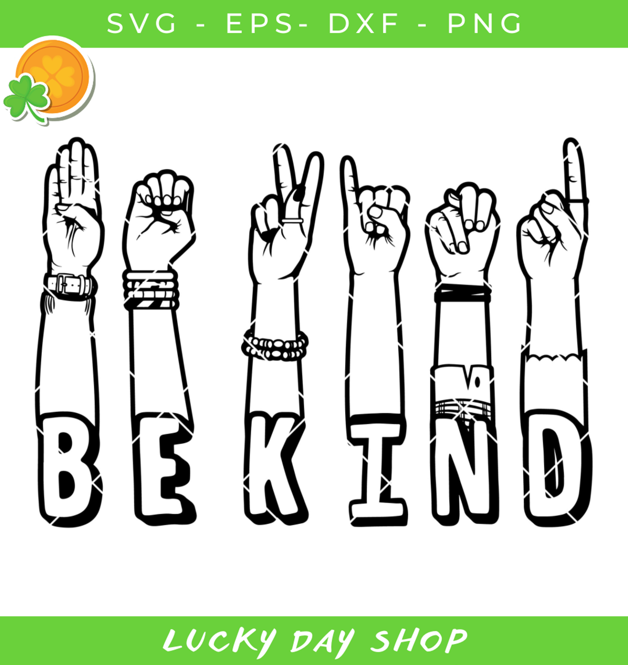 Be Kind Hand Sign Svg, Be Kind Sign Language Svg, Black Live | Inspire ...