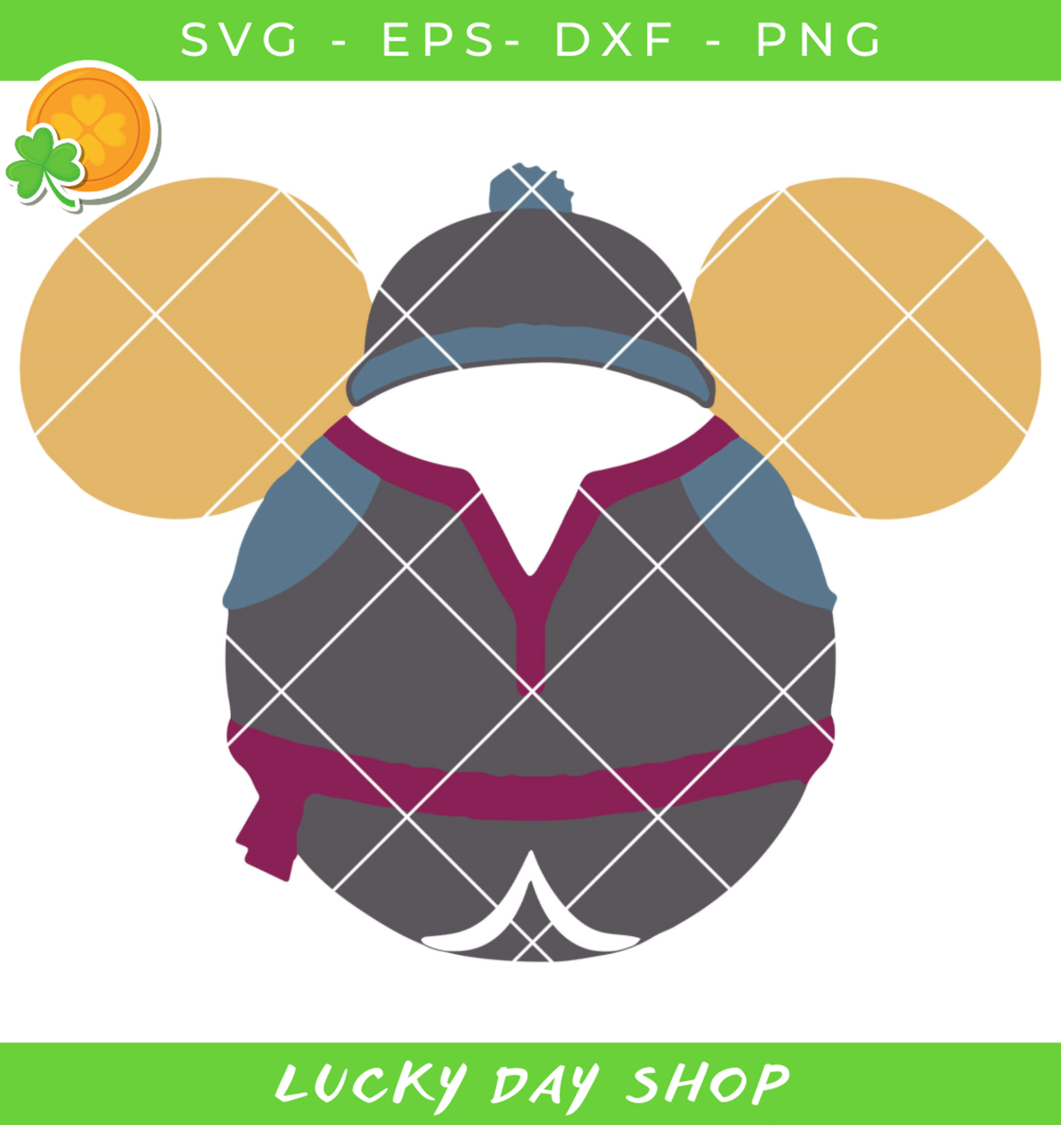 Kristoff Ears Frozen Mouse Svg, Kristoff Ears Svg, Disney Kr | Inspire ...