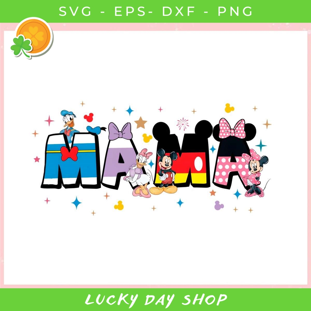 Retro Mama Disney Cartoon Characters ,Trending, Mothers day | Inspire ...