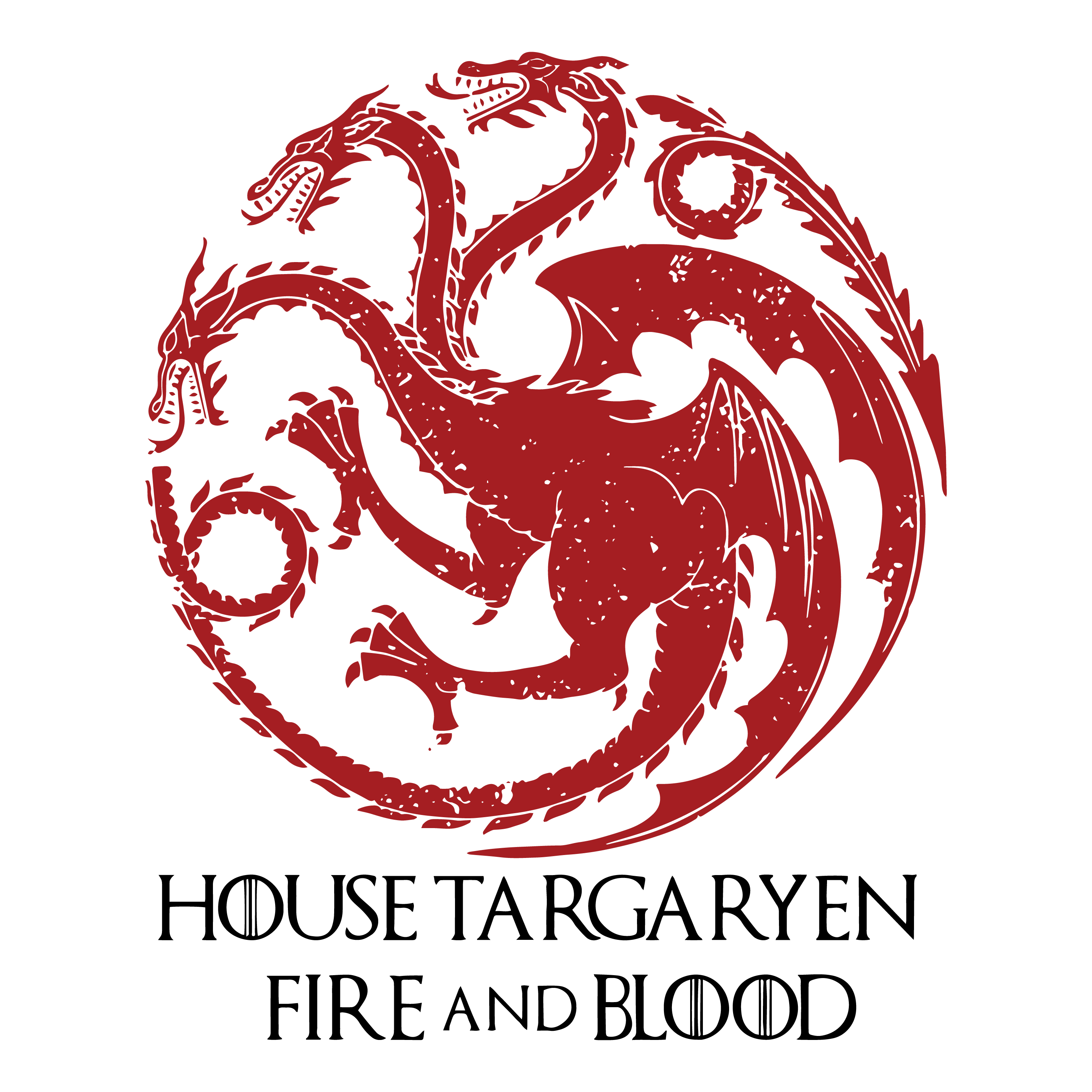 Targaryen Dragon House , Team Black , HOTD , Game Thrones | Inspire Uplift