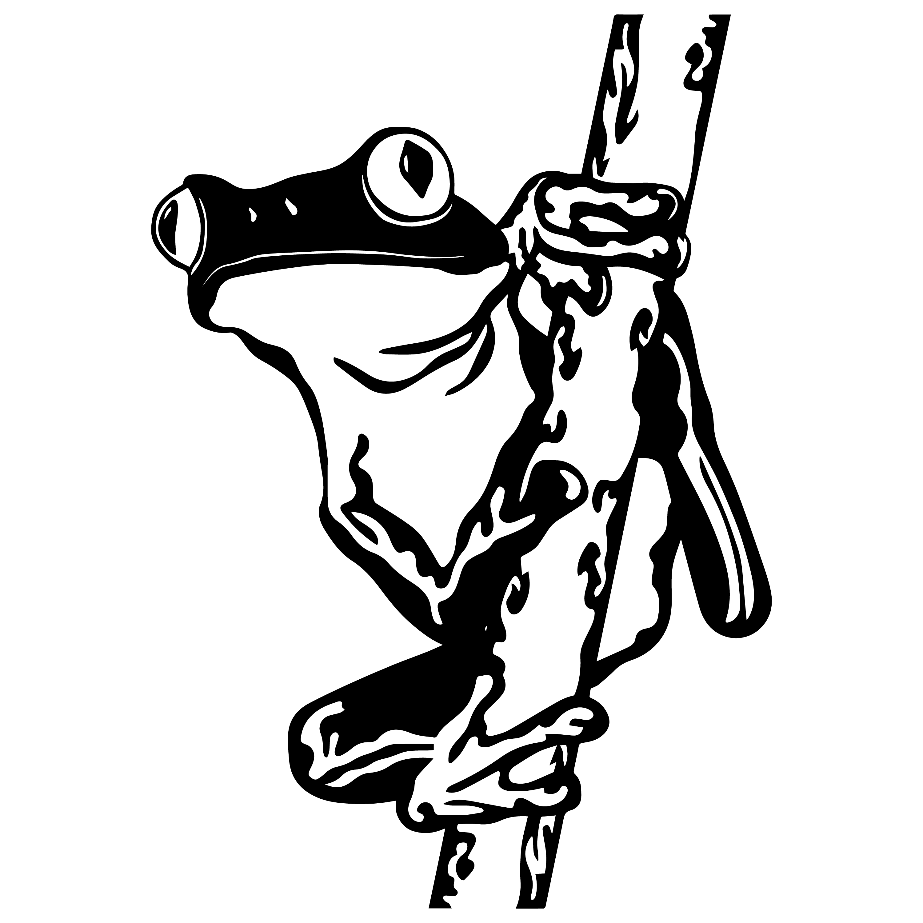 Tree Frog SVG, Frog Svg, Tree Frog Clipart, Frog Files for C | Inspire ...