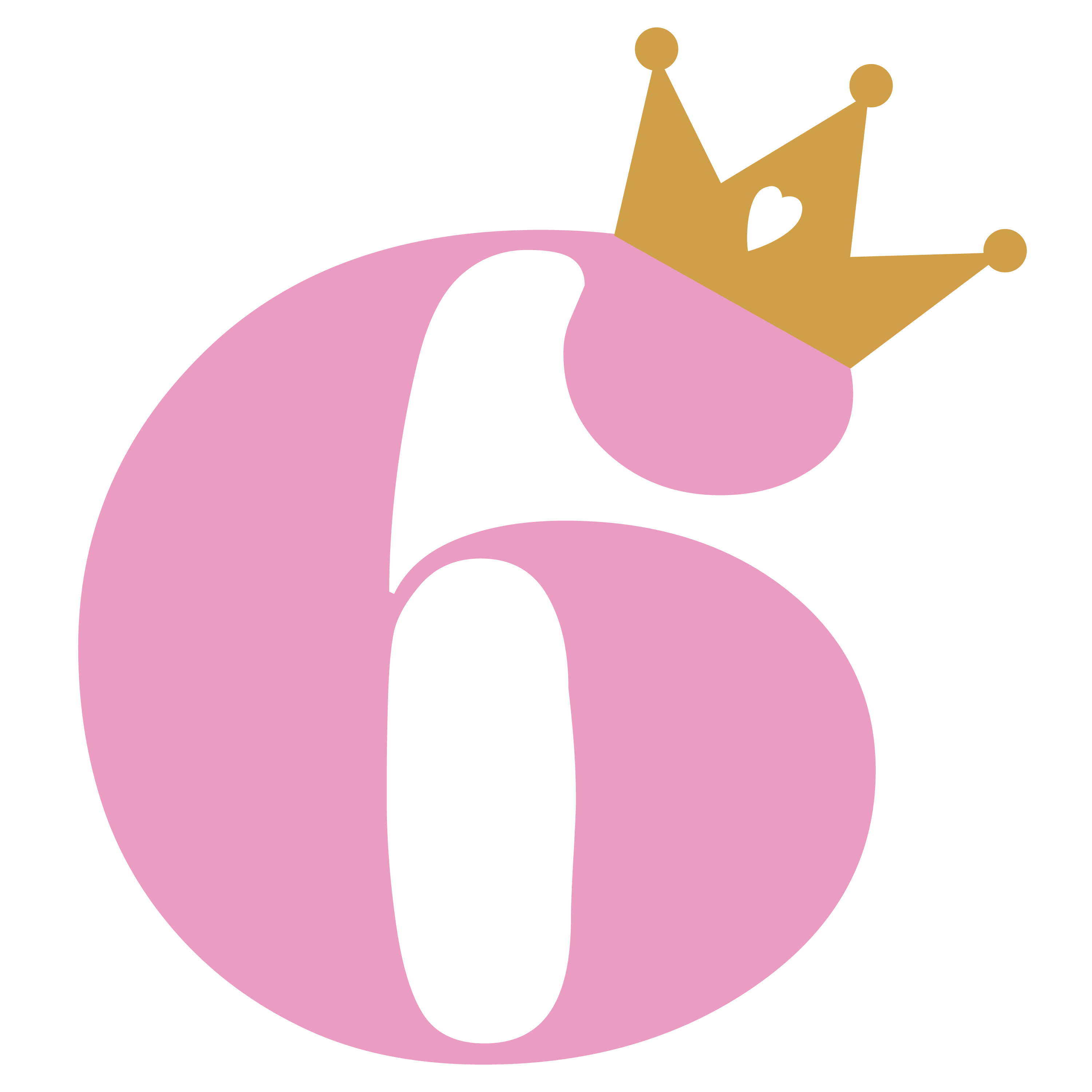 Number 6 svg, 6 svg, six svg, 6th birthday svg, crown svg, h | Inspire ...