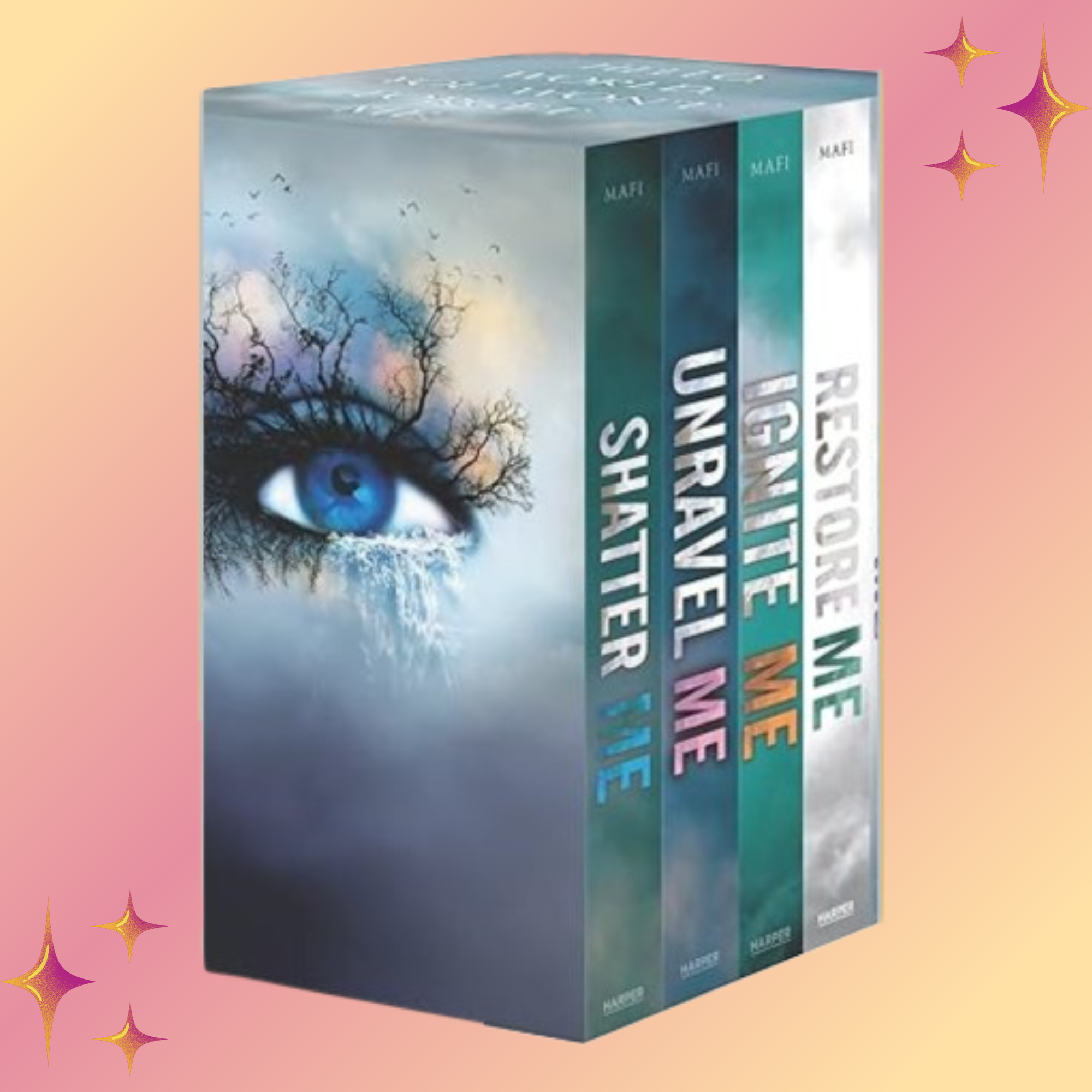 Shatter Me Series 6-Book Box Set: Shatter Me, Unravel Me, Ig | Inspire ...