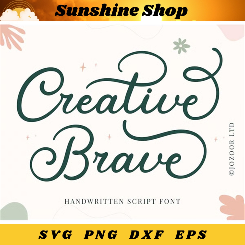 Script Font, Handwritten Font, Font with Tails, Flourish Wed | Inspire ...