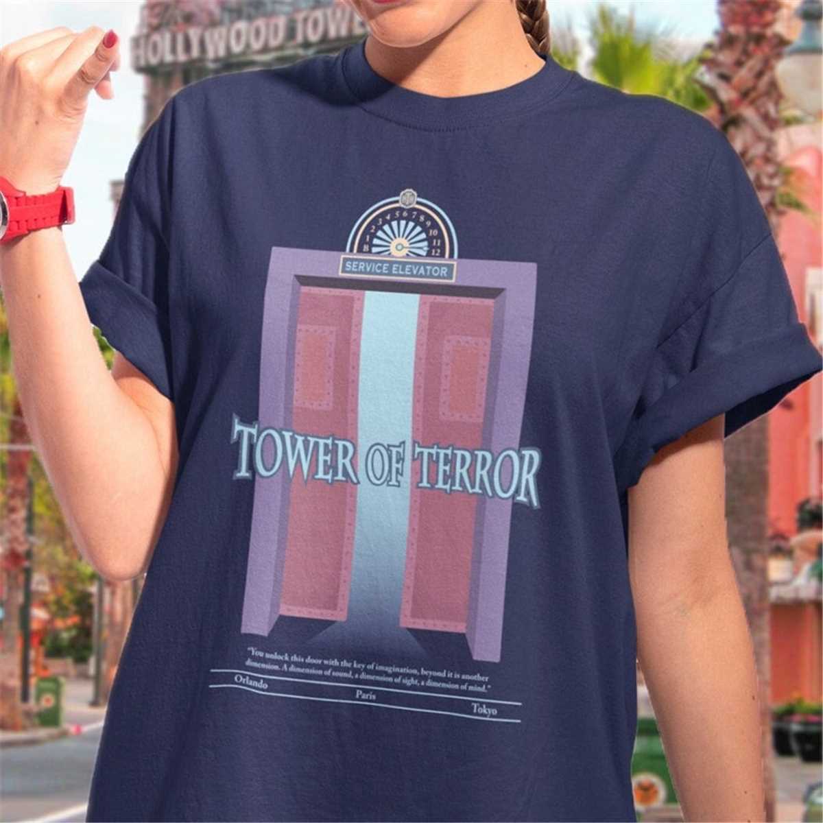Tower of Terror Ride T-Shirt | Inspire Uplift