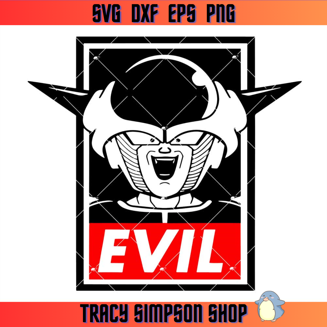 Dragonball Frieza Svg, Frieza Anime Svg, Frieza Evil Svg | Inspire Uplift
