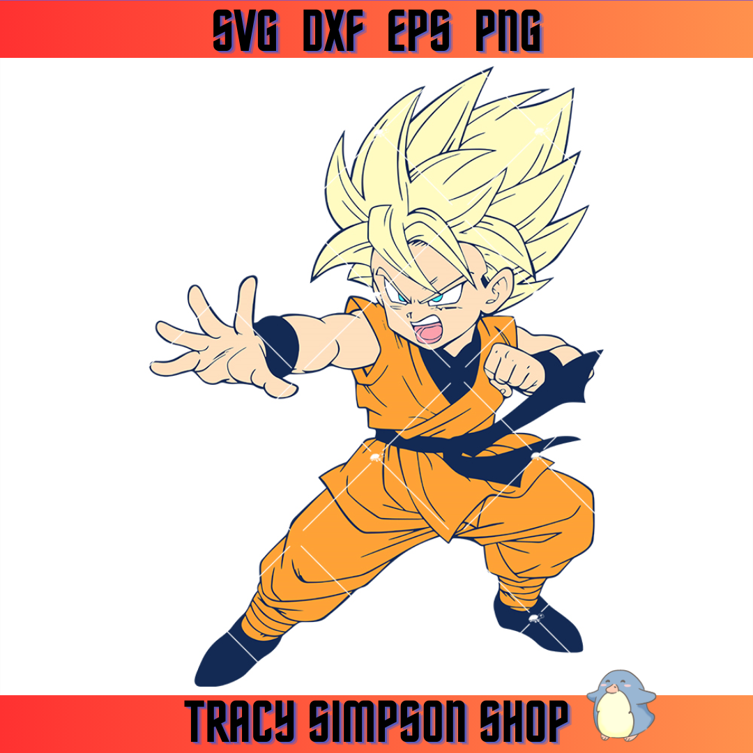 Gohan Super Saiyan Svg, Gohan Characters Svg, Anime | Inspire Uplift