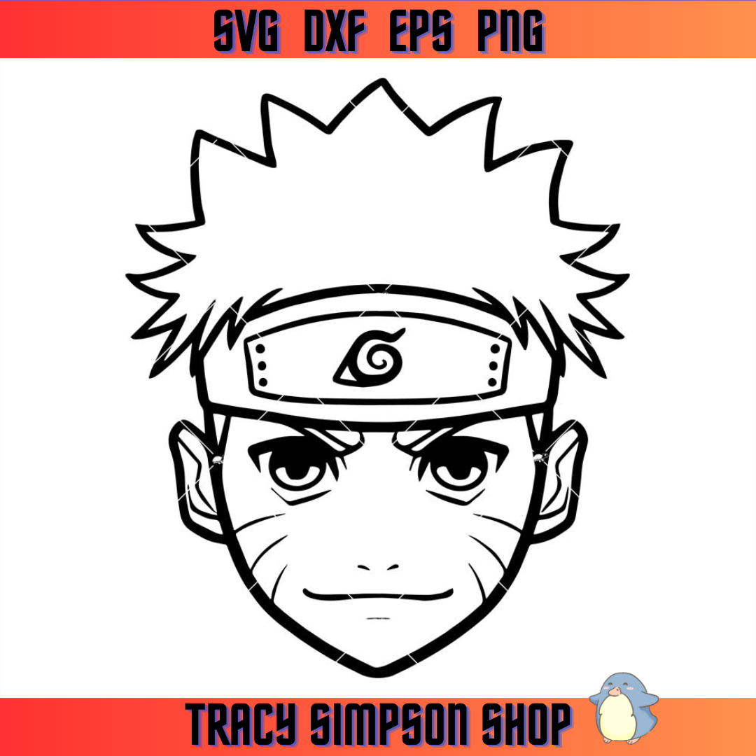 naruto head svg - Inspire Uplift