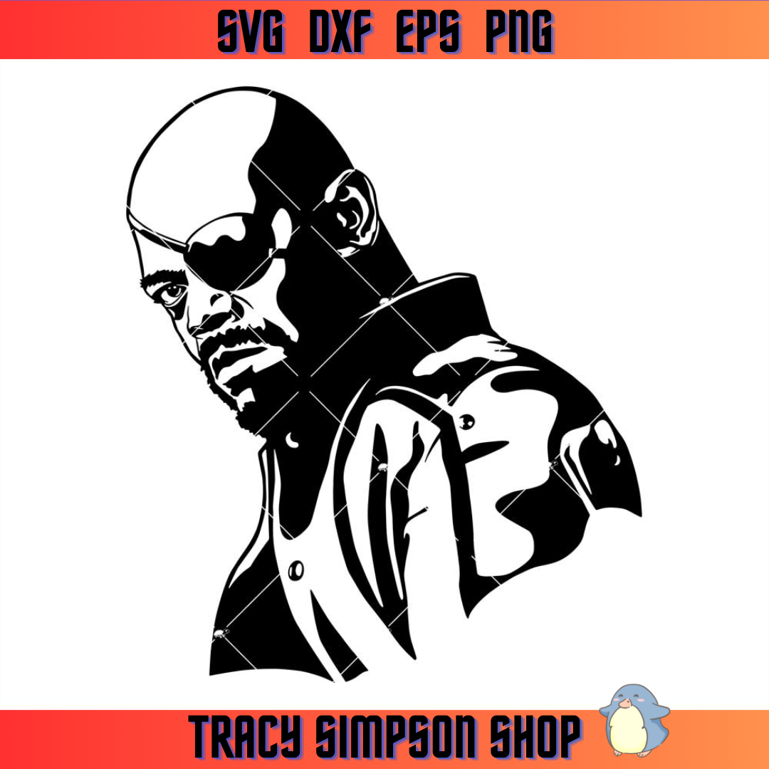 nick fury svg - Inspire Uplift
