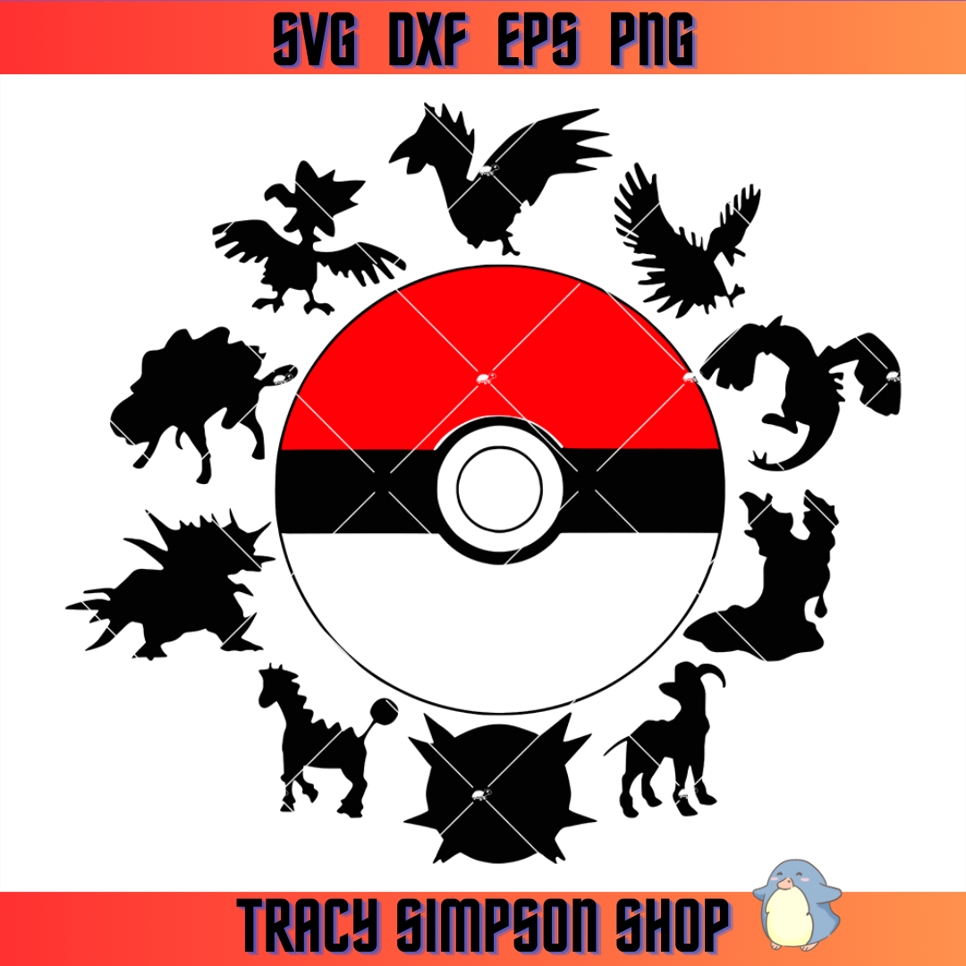 Pokemon Pokeball Svg, Anime Japan Svg, Pokemon Logo Svg - Inspire Uplift