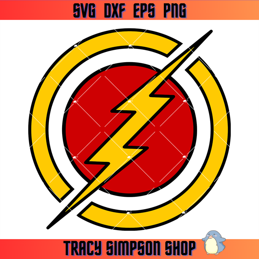 Superhero Logo Svg, Flash Logo Svg, Ezra Miller Svg - Inspire Uplift