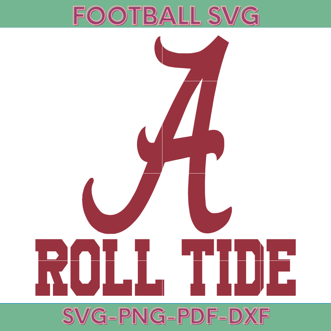 Alabama Crimson Tide Svg, Alabama logo svg, Alabama Crimson | Inspire ...