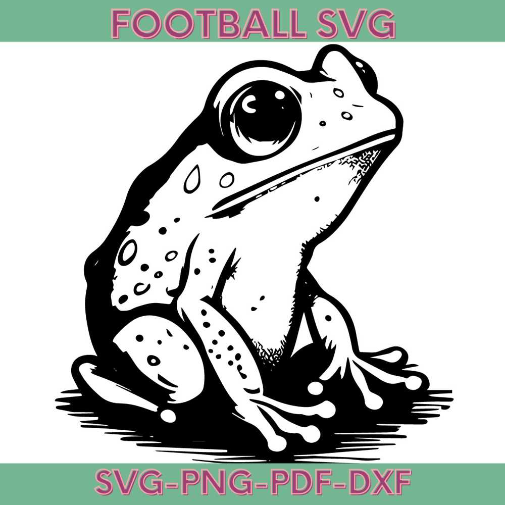 Frog Svg, Frog Svg Cut Files For Cricut, Frog Clipart, Frog | Inspire ...