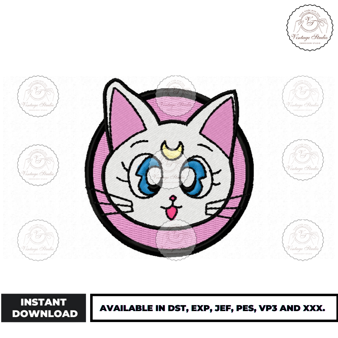 Anime Embroidery Design - Vintage Studio 1427 - Inspire Uplift