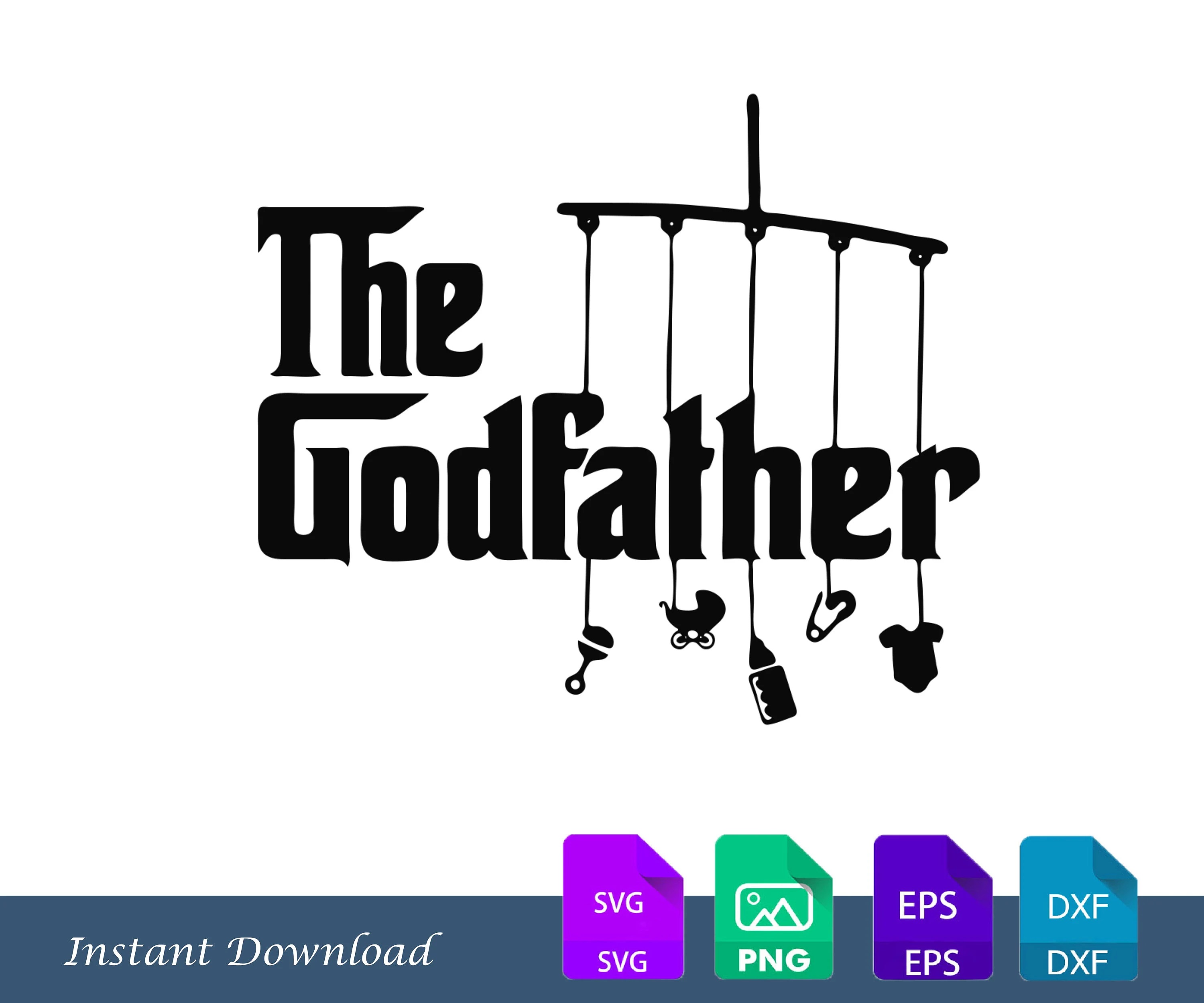 The Godfather SVG, The Godfather SVG File, The Godfather PNG - Inspire ...
