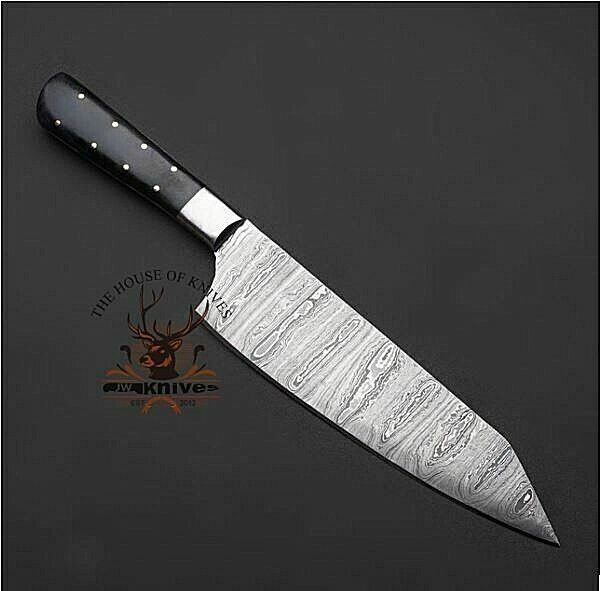 Custom Handmade Professional Damascus Steel Chef's knife Sha | Inspire ...