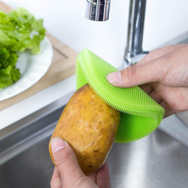 Antibacterial Silicone Sponge For Tough Grime - Inspire Uplift