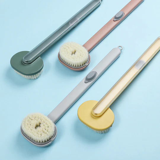 Long Handle Bath Massage Cleaning Brush Inspire Uplift