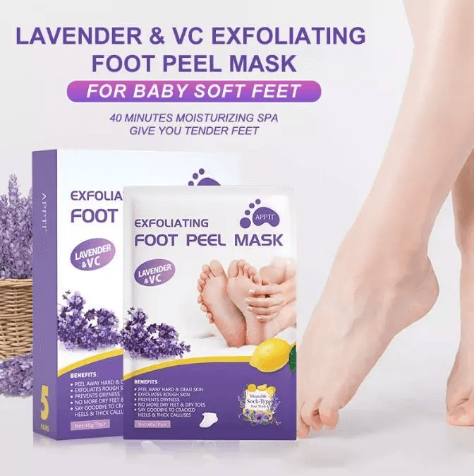 Foot Peel Mask for Soft Feet & Callus Removal | Inspire Uplift