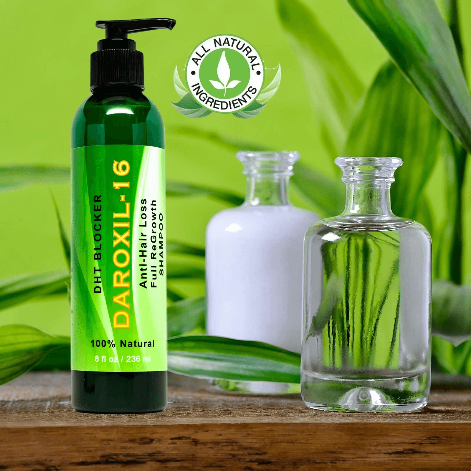 Fastest Hair Regrowth Shampoo – 16 Organic Oils | Inspire Uplift