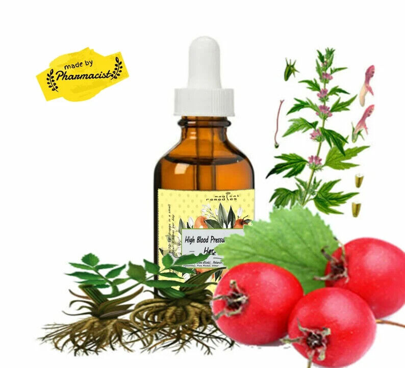 High Blood Pressure Herbal Tincture. PURE NATURAL | Inspire Uplift