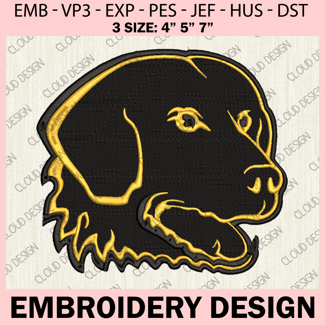 UMBC Retrievers Logo Embroidery File, UMBC Retrievers Embroi - Inspire ...